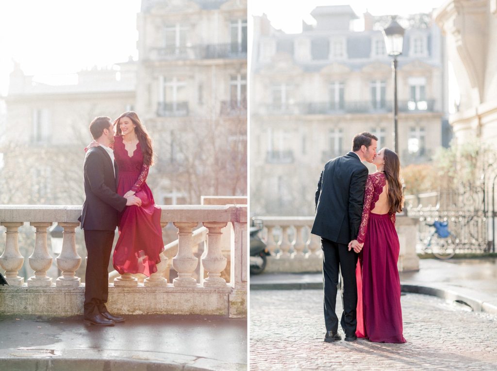 Engagement shoot in Paris | French Grey Photography