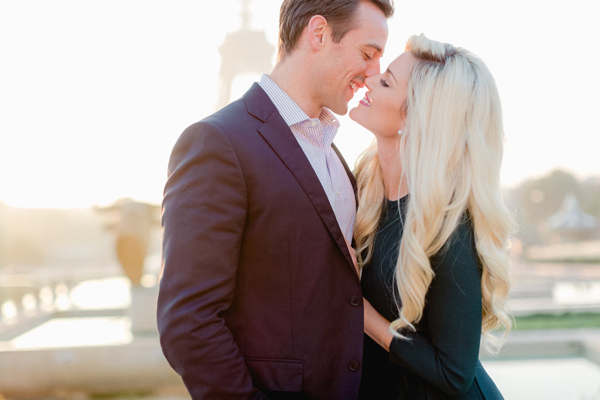A Paris engagement shoot from the Eiffel Tower to the cobbled streets ...