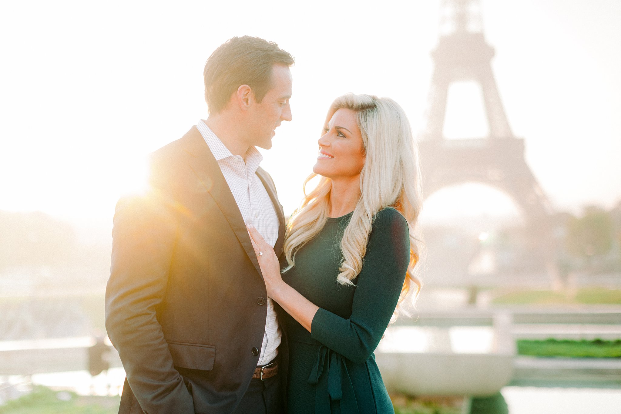 A Paris engagement shoot from the Eiffel Tower to the cobbled streets ...