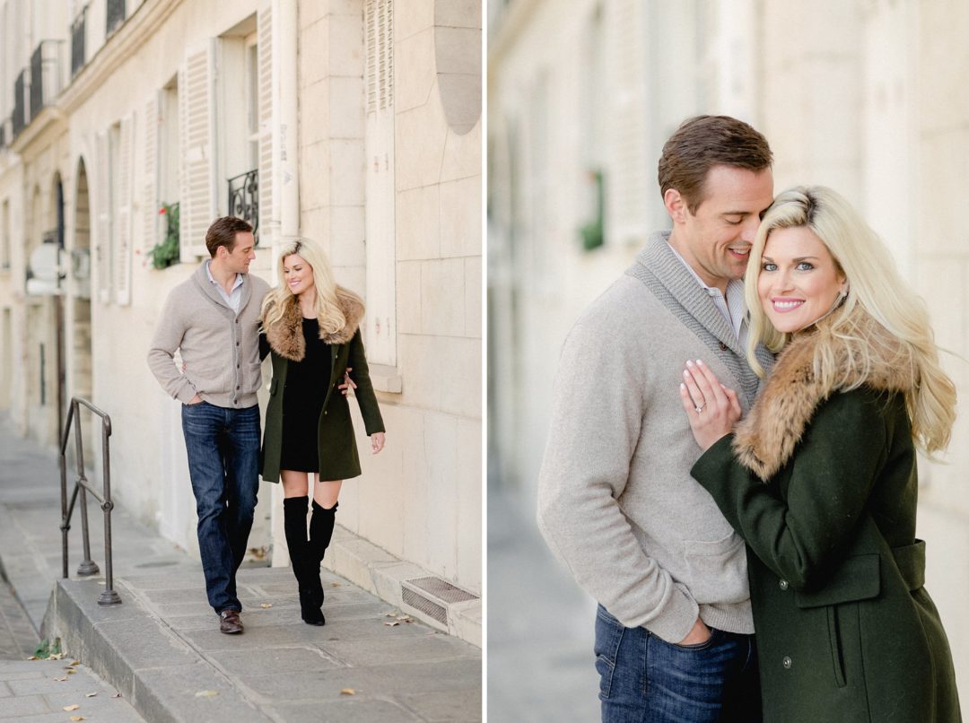 A Paris engagement shoot from the Eiffel Tower to the cobbled streets ...